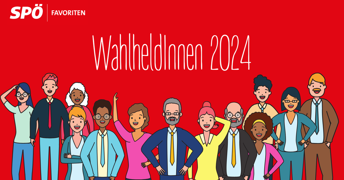 Werde WahlheldIn 2024! | SPÖ Favoriten